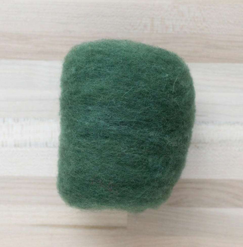 Needle Felting Wool Batts, Multiple Colors - Alder & Alouette
